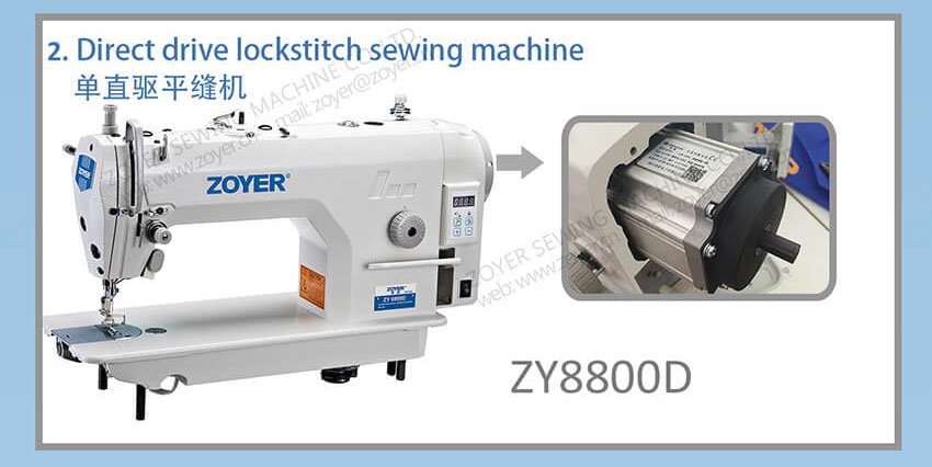 ZY8700 zoyer high speed lockstitch industrial sewing machine - Buy ...
